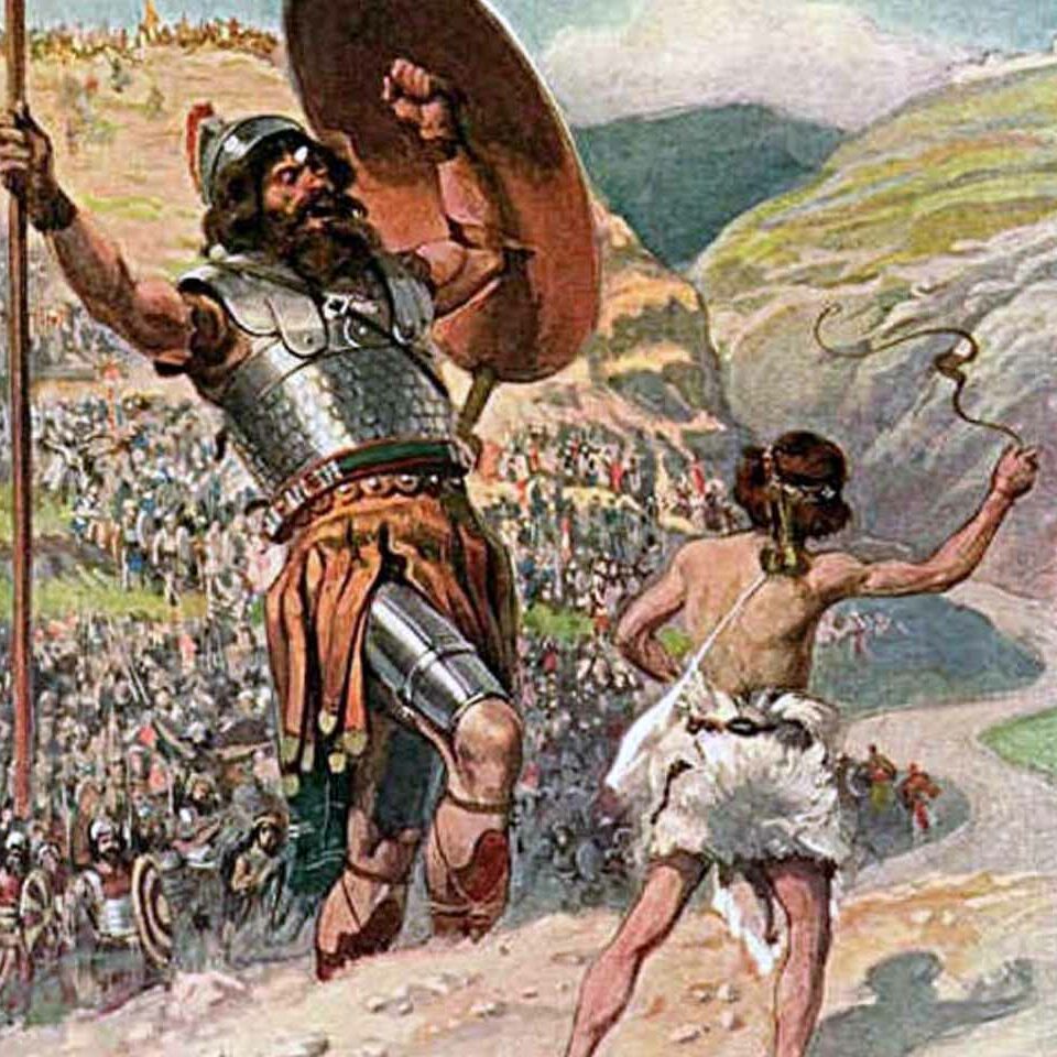 Trust God With a Stone in Your Hand - Bulletin Digest